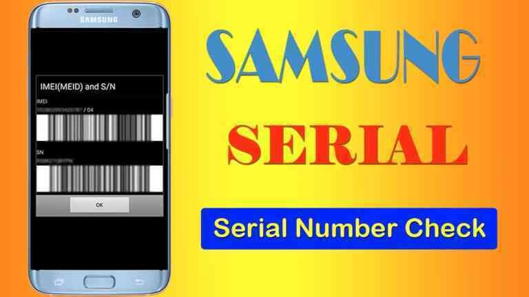 Samsung Warranty check serial number