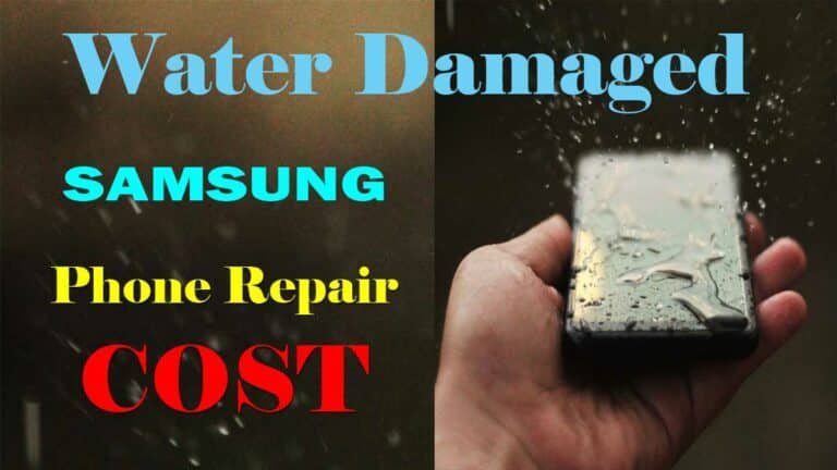 Samsung phone water damage repair cost in service center