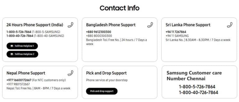 Samsung service center Chennai for mobile & home appliances